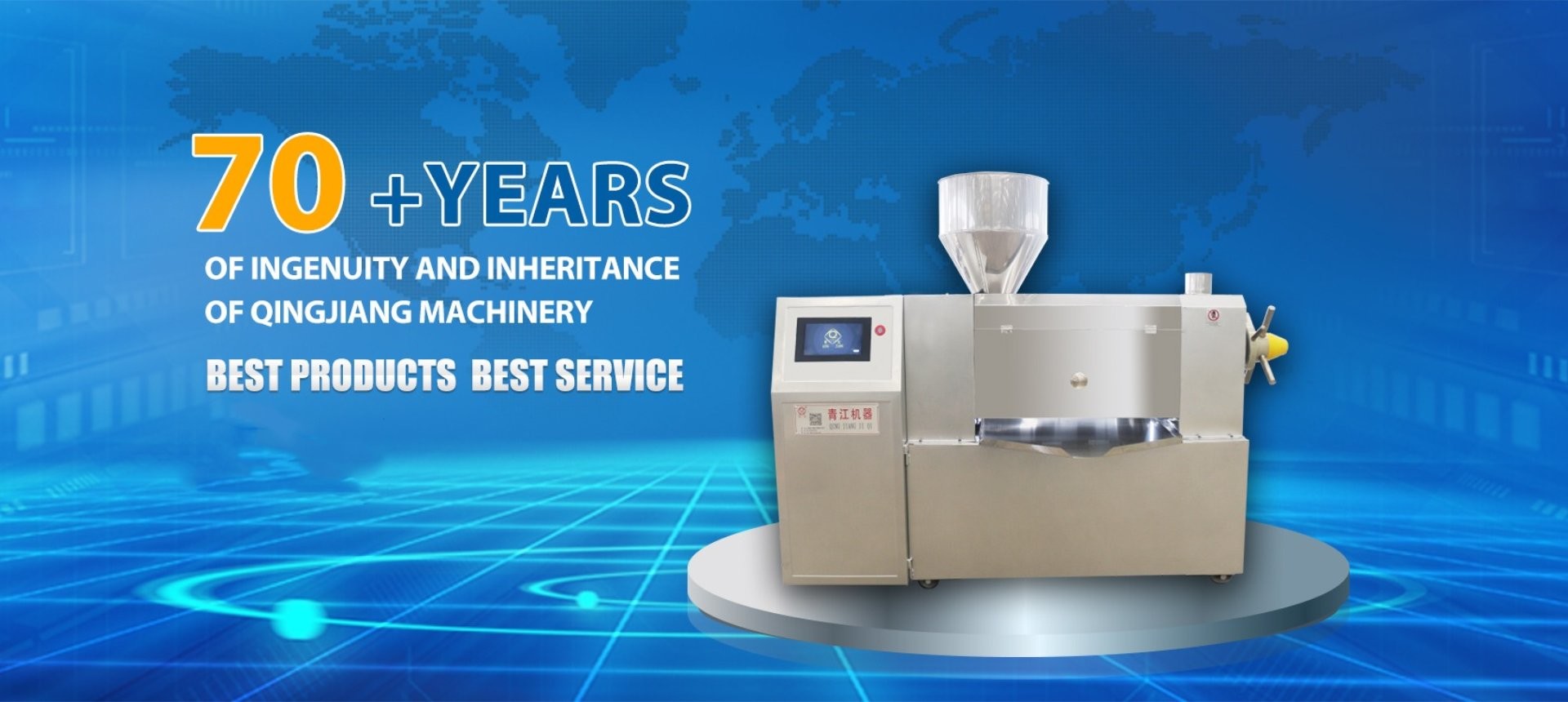 Quality Spiral Oil Press Machine & Hot Oil Press Machine factory from China